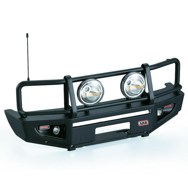 TFixol Alloy Front Bumper w/ LED Light Lamp for RC4WD TF2 LWB Axial ...