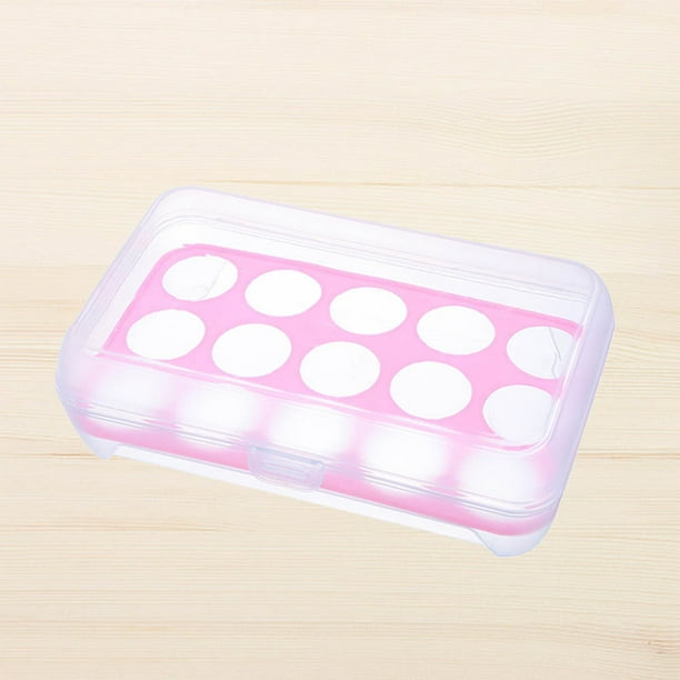 Egg Container,15 Grids Egg Storage Plastic Egg Box Egg Box Proven ...