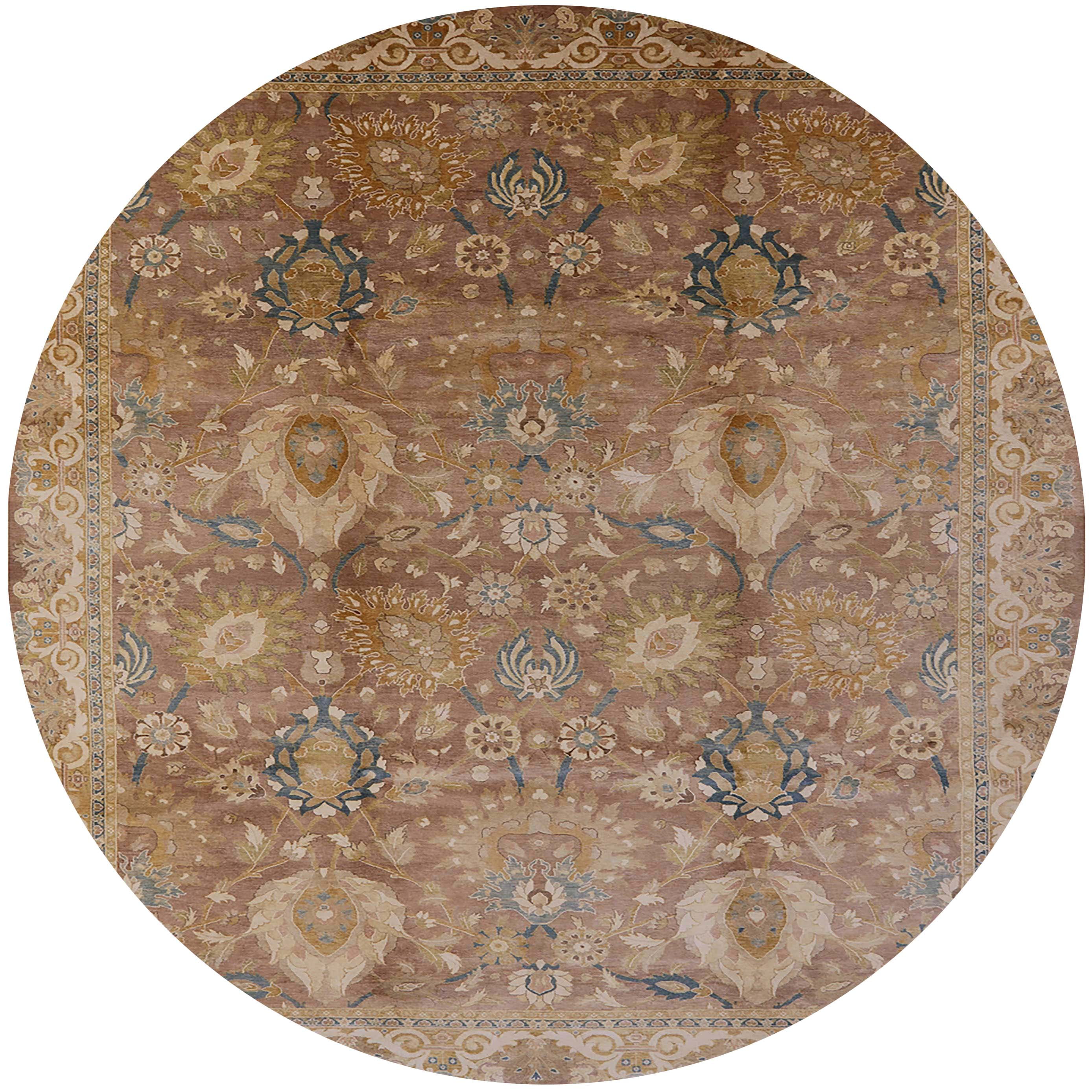 Ahgly Company Indoor Round Mid-Century Modern Light Copper Gold ...