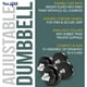 Yes4All 200 lbs Adjustable Dumbbell Weight Set, Cast Iron Dumbbell ...