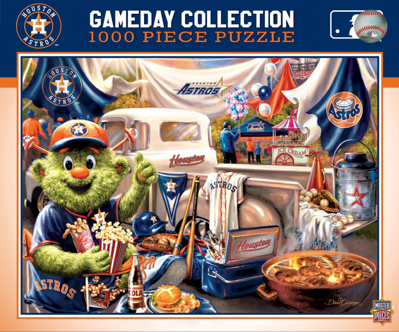 MasterPieces 1000 Piece Jigsaw Puzzle - MLB Houston Astros Gameday ...