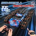 360° Rotating Remote Control Car,2.4GHz 8WD Gesture Sensing RC Stunt ...