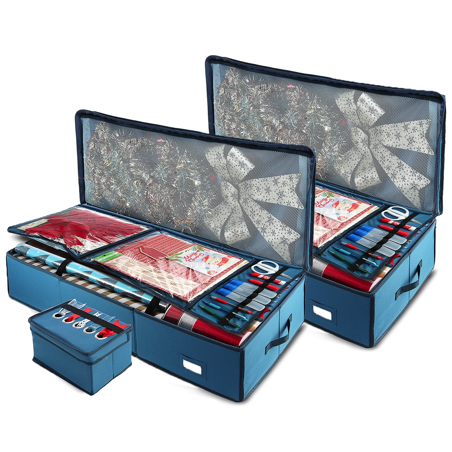 Click here for Hearth & Harbor Pack Of 2 Wrapping Paper Storage O... prices