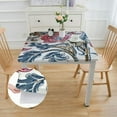 BANET Tablecloth, Handblock Floral Print Square Linen for Kitchen I ...