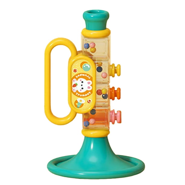 Kids Trumpet Toy, Multi Functional Cute Appearance Eco Friendly Toy ...