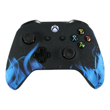 Premium Controllerz Blue Flames Modded Rapid Fire Custom Controller ...