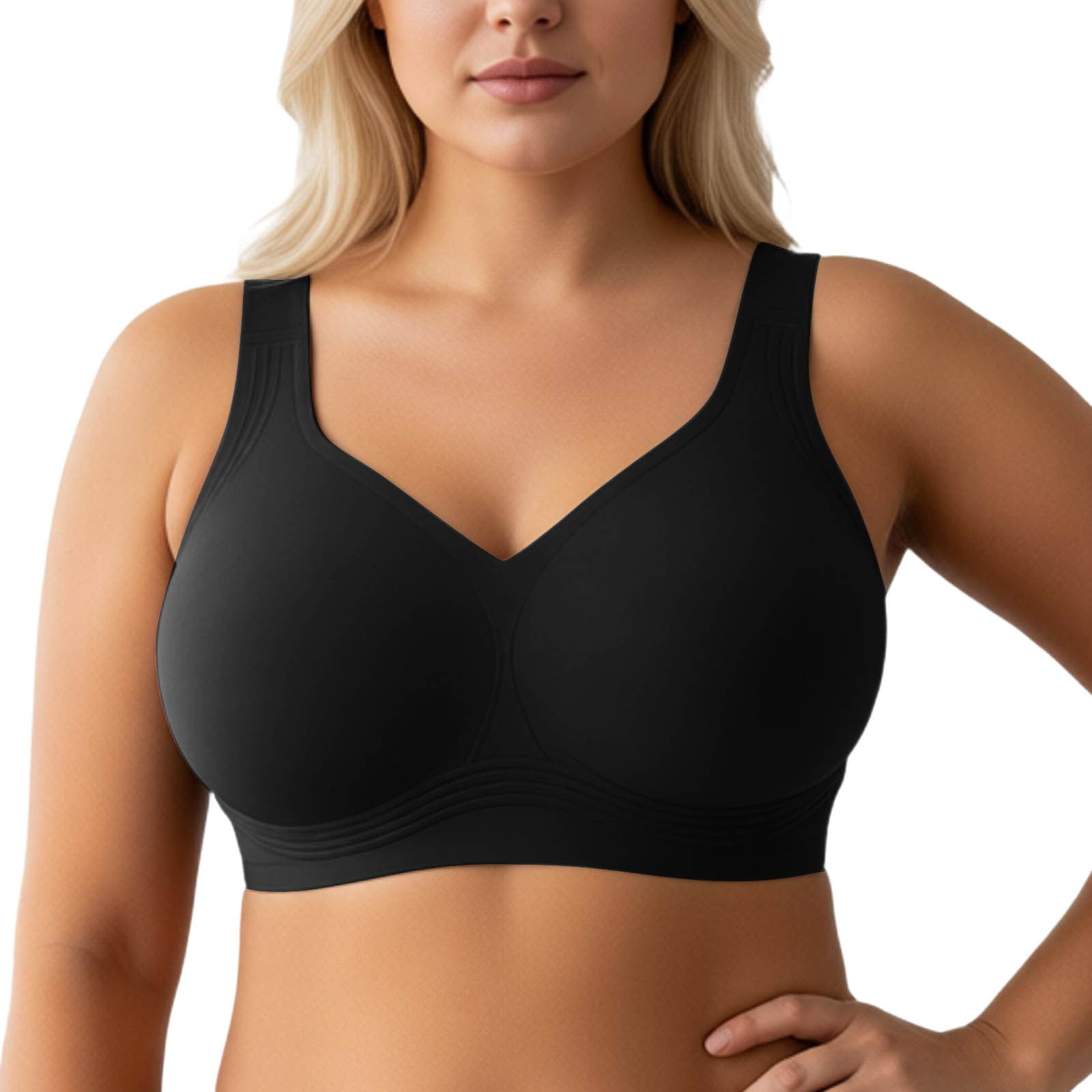 Click here for Gaoyuann Supportive Wireless Full Coverage Bras Fo... prices