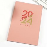 Notebook 2024 Agenda Book Home Supply Schedule Planner Daily Planner ...