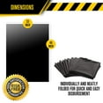 Ultrasac Contractor Bags 4 Mil Heavy Duty 42 Gallon Black Trash Bags ...