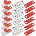 6 Pack Magnetic Door Catch, Ultra Thin Cabinet Magnets Stainless Steel ...