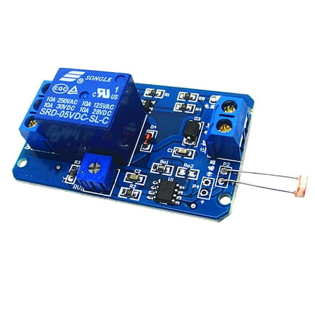 5V Optical Photoresistor Relay Module Light Detect Sensor DIY Kit ...