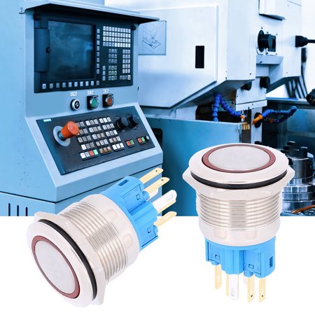 Touching Feel Push Button Switch, 6 Pin Button, Offices For Home Red ...