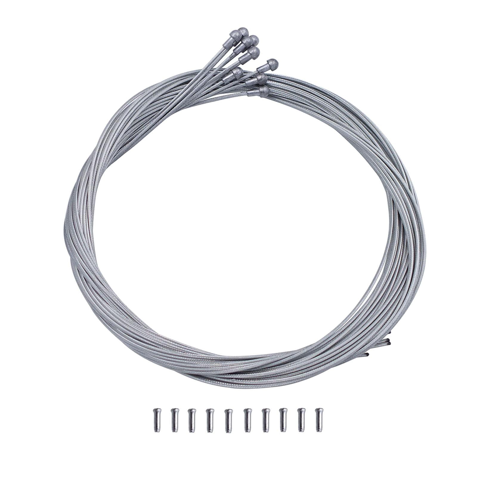 Bike Shifter Cable Brake Cable , Gear Shifter Cables Set for Front Rear ...