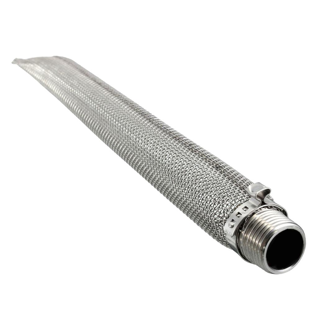 Various 300 Stainless Steel Keg Filter Hoping - 1.6x30cm - Walmart.com