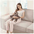 Health Touch Huggable Sloth Massager with Relaxing Vibration for Neck ...