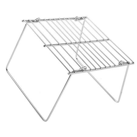 Wweixi Barbecue Rack Stainless Steel Multipurpose Mini Size Foldable ...