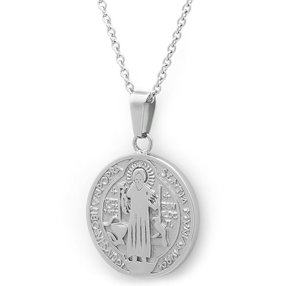 Women's Stainless Steel Holy Metal Pendant - Walmart.com