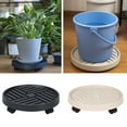 360 Degree Rolling Plant Base Heavy Duty Plastic Construction None ...