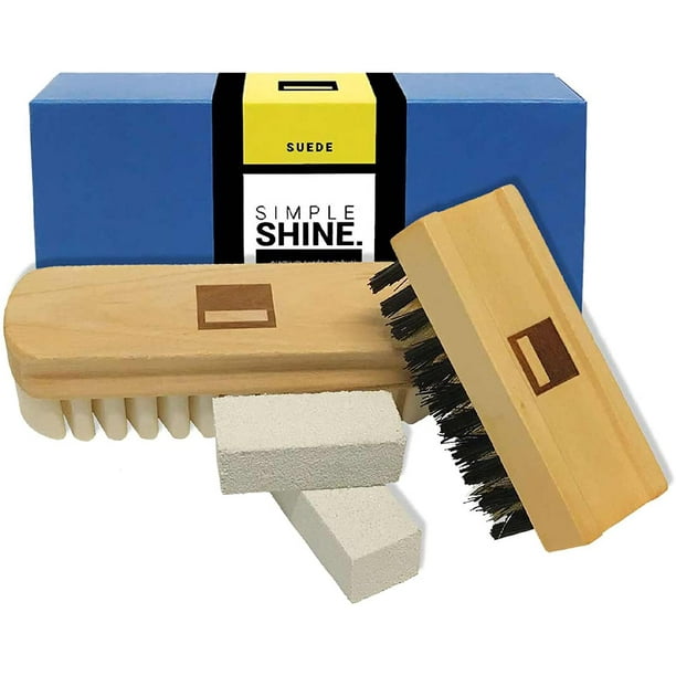 Premium Suede Brush Nubuck Cleaner Crepe Brush and Seude Eraser Set ...