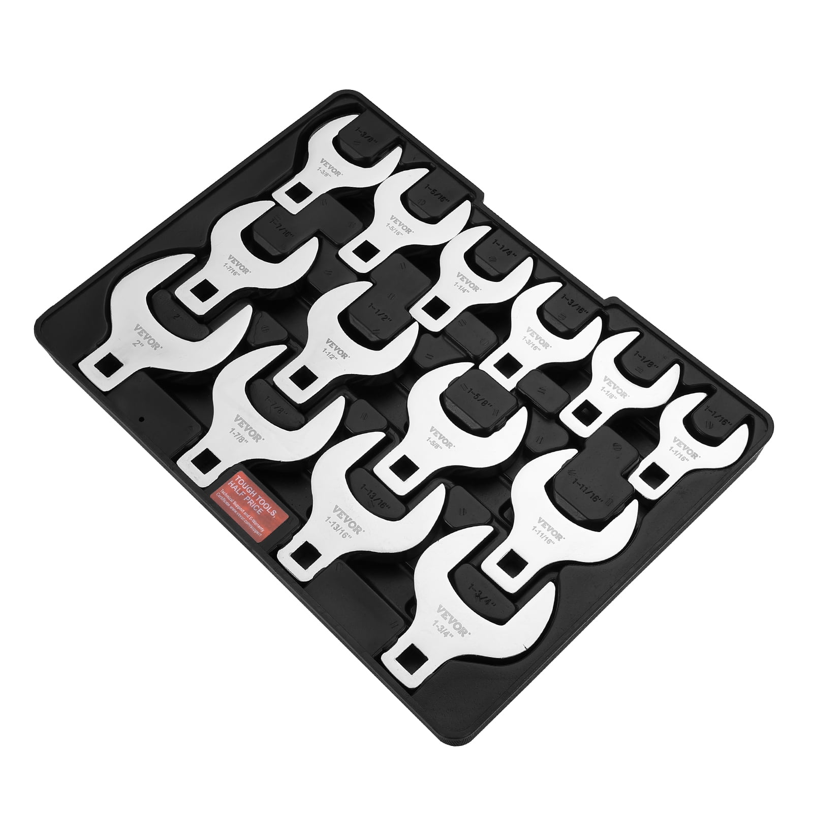 Click here for Vevor Crowfoot Wrench Set  1/2 Drive 14-Piece Sae... prices