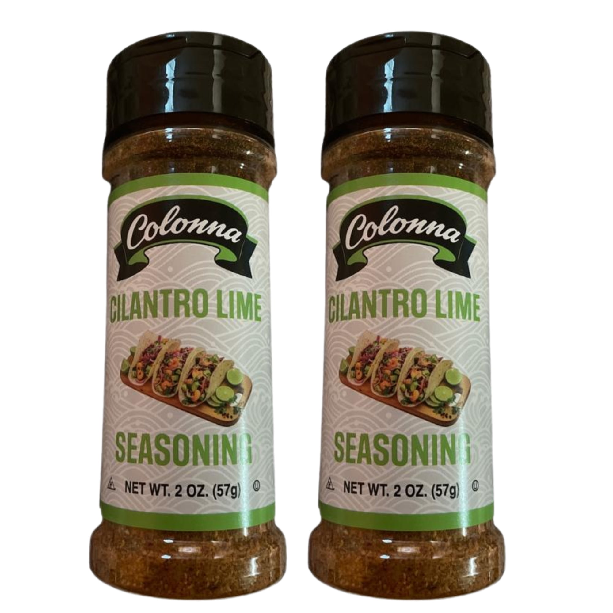 Colonna Cilantro Lime Seasoning All Purpose Spices 2oz Bottle with Flip ...