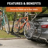 Tray-Style Hitch-Mounted Bike Rack - Walmart.com