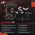 A-Premium Tailgate Rebuild Kit Compatible with Toyota Tundra 2007-2013 ...