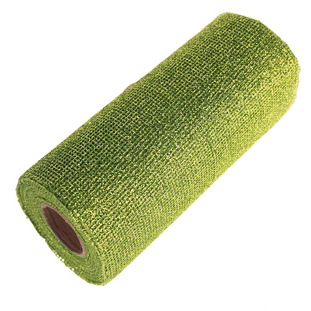 Glitter Mesh Net Roll, 6-Inch, 10 Yards, Emerald Green - Walmart.com