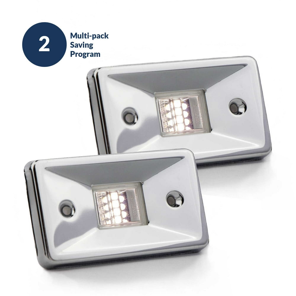 Five Oceans Rectangular Flush Mount LED Transom Stern Light 4 3 4 X 2 3 4 Inches Pair FO 2868 five-oceans-rectangular-flush-mount-led-transom-stern-light-4-3-4-x-2-3-4-inches-pair-fo-2868
