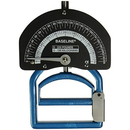 Baseline Smedley Spring Adjustable Handle Hand Dynamometer with Carry ...