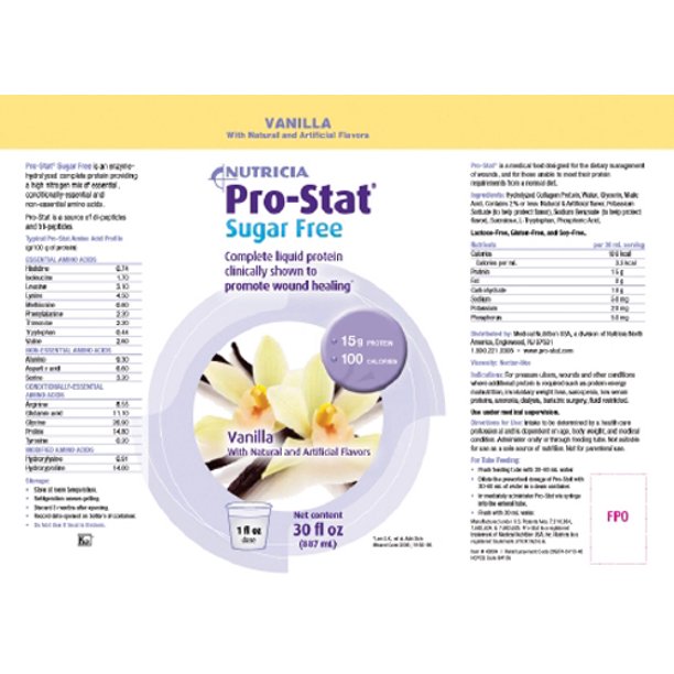 Pro-Stat 64 Liquid Protein Supplement 30 oz. Vanilla Flavor-1 Each ...