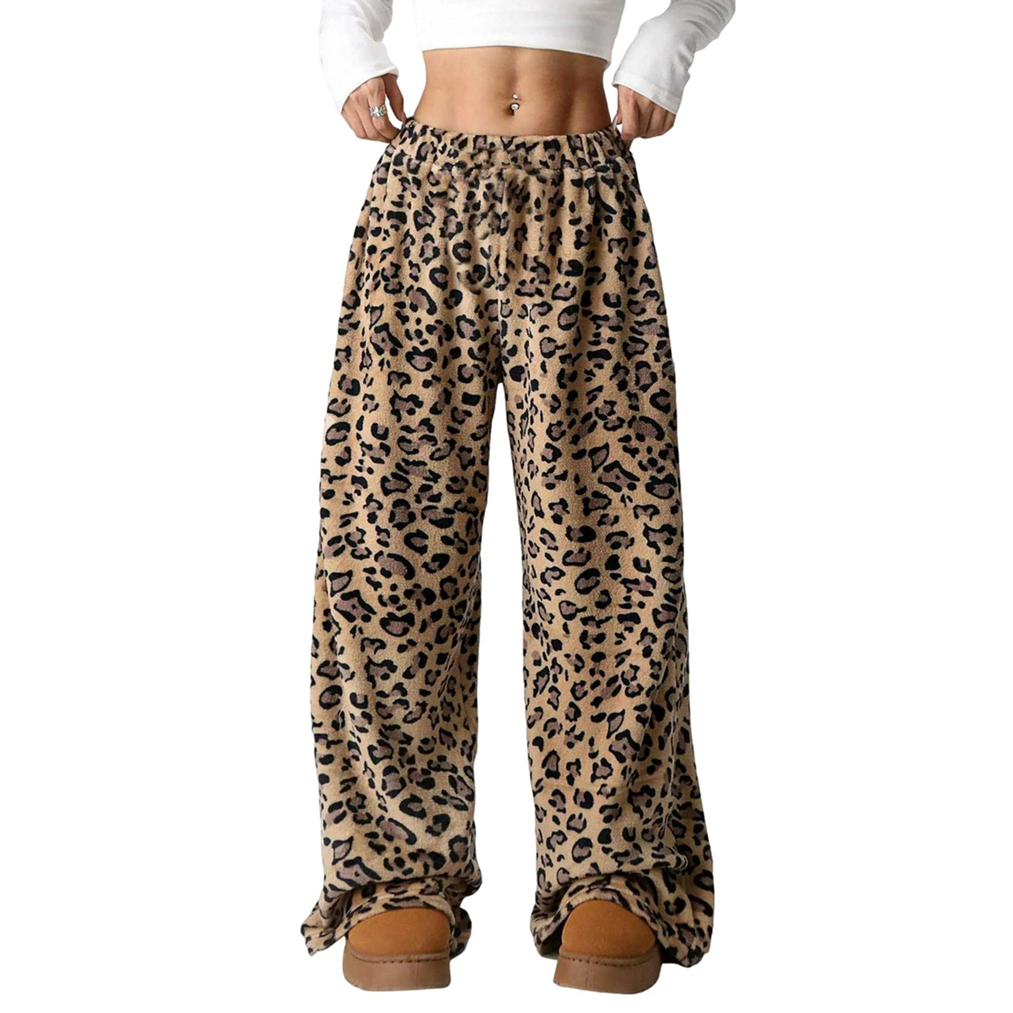 Click here for Unbranded Womens Pajama Pants Leopard Pants Women... prices