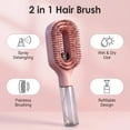 2-in-1 Detangling Brush with Built-In Mist & Wet & Dry, Liquid Spraying ...