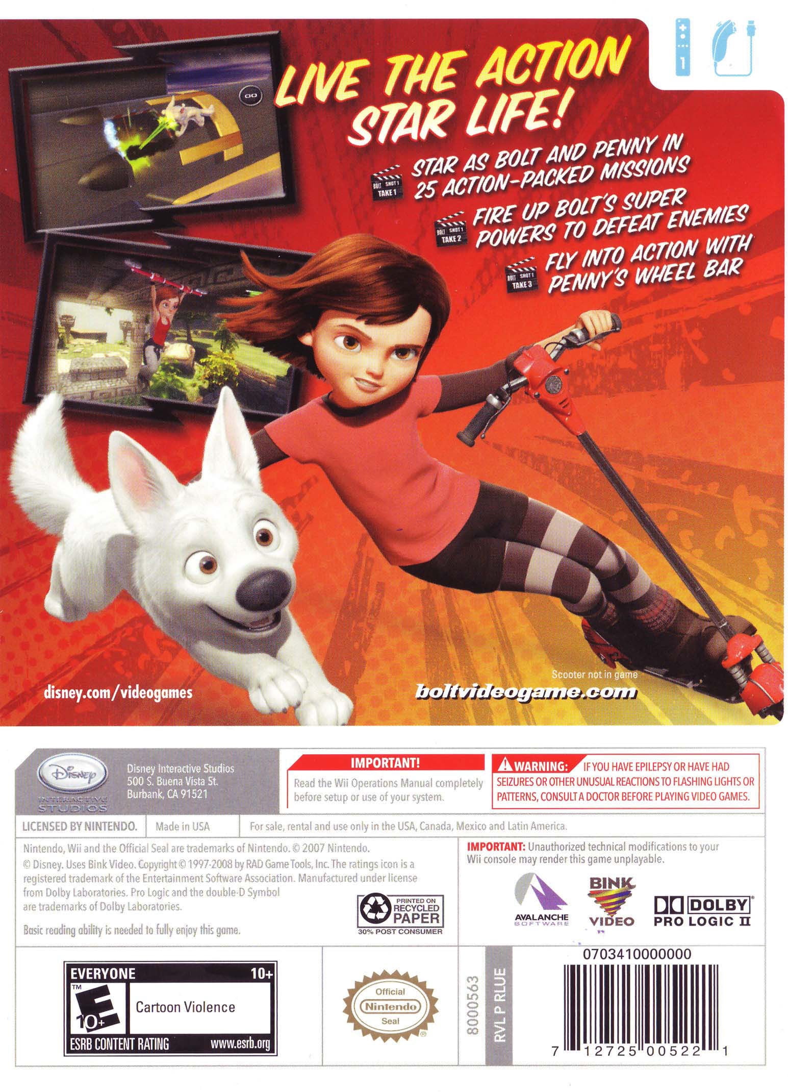Bolt Dvd Cover Art