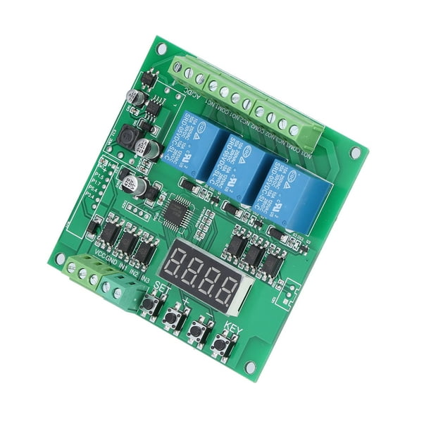 Relay Control Module Delay Relay Trigger Delay Module Relay Module 3Channel Control Trigger ...