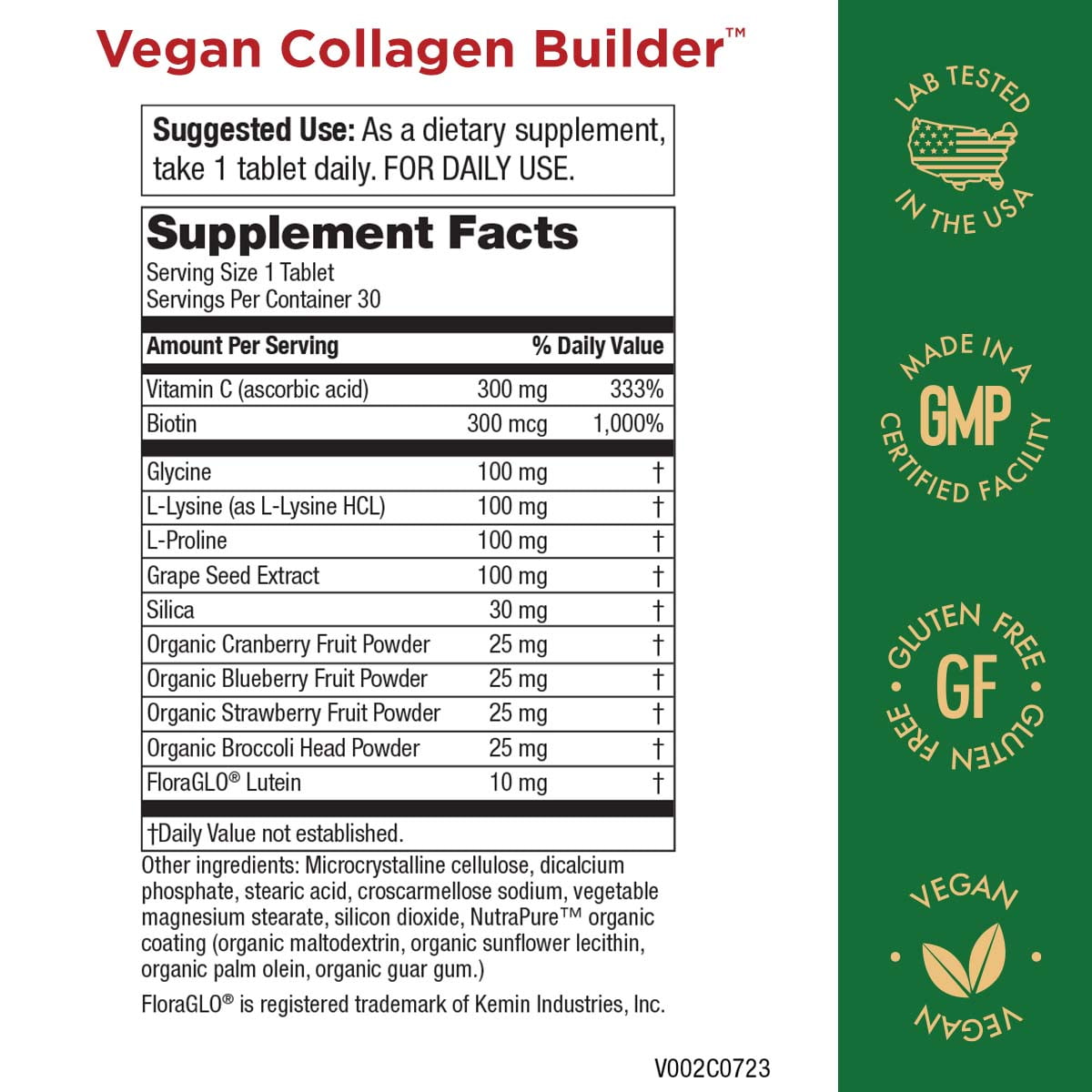 Vegan Collagen Builder - Organic Whole Foods Fruits Nepal | Ubuy
