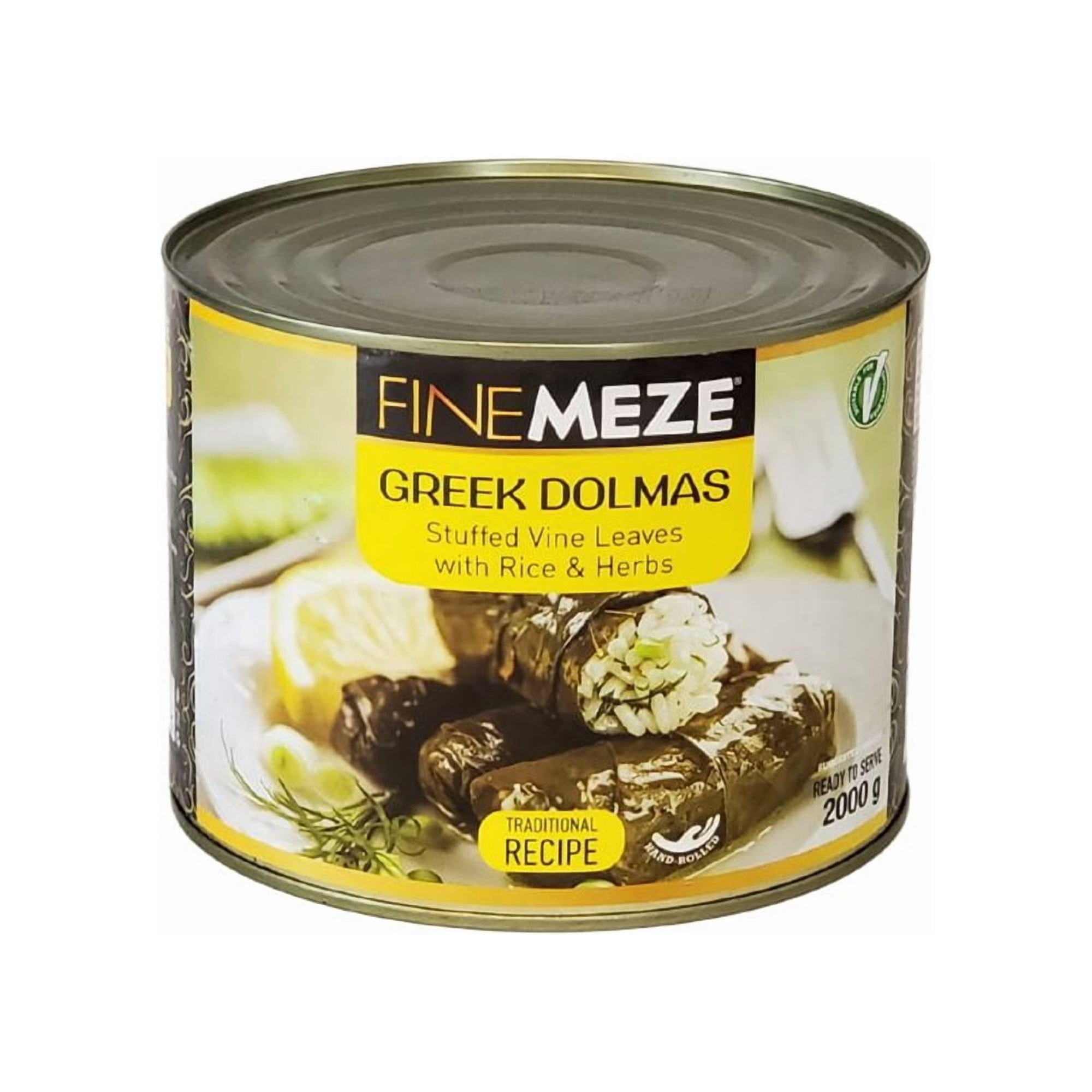 Click here for Fine Meze/Tamek - Stuffed Vine Leaves - 2kg - 1ct... prices