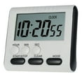 Pluokvzr Digital Kitchen Timer with Large LCD, Loud Alarm, and Cooking ...