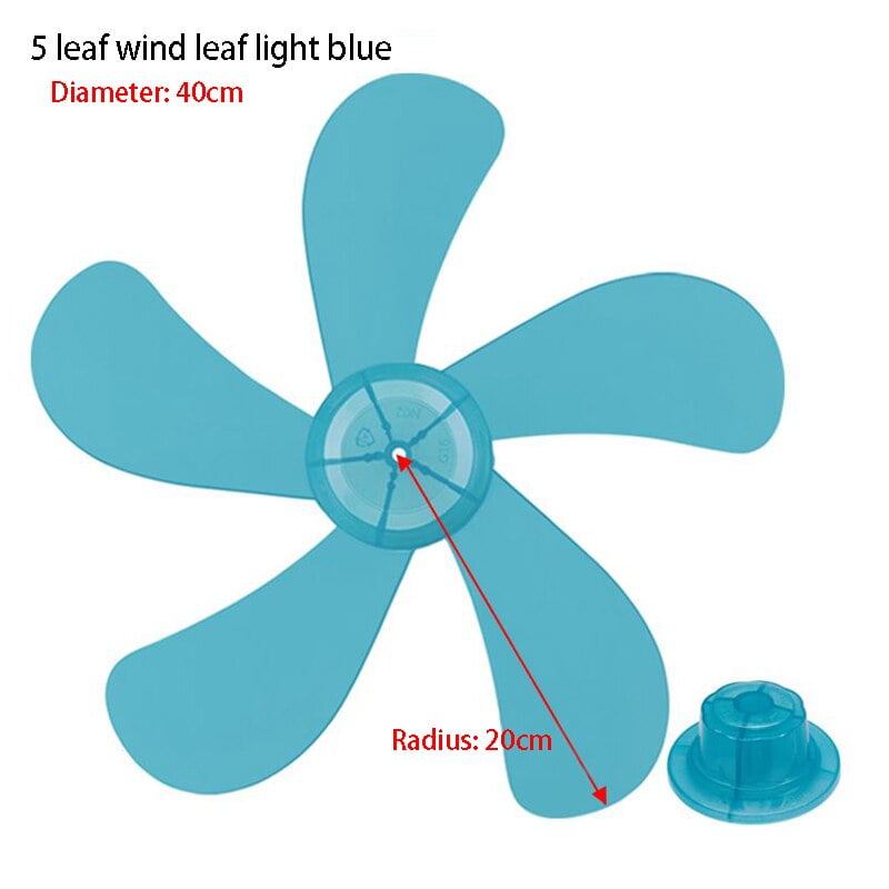 Three/Five Leaves Household Fan Blade with Nut Cover Fan Blades for ...