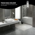 Plastic Bag Rack and Organizer, Punch-Free Waste Bag Holder, Trash Bag ...