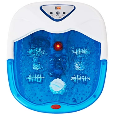 Costway Portable Electric Foot Spa Bath Automatic Roller Heating ...