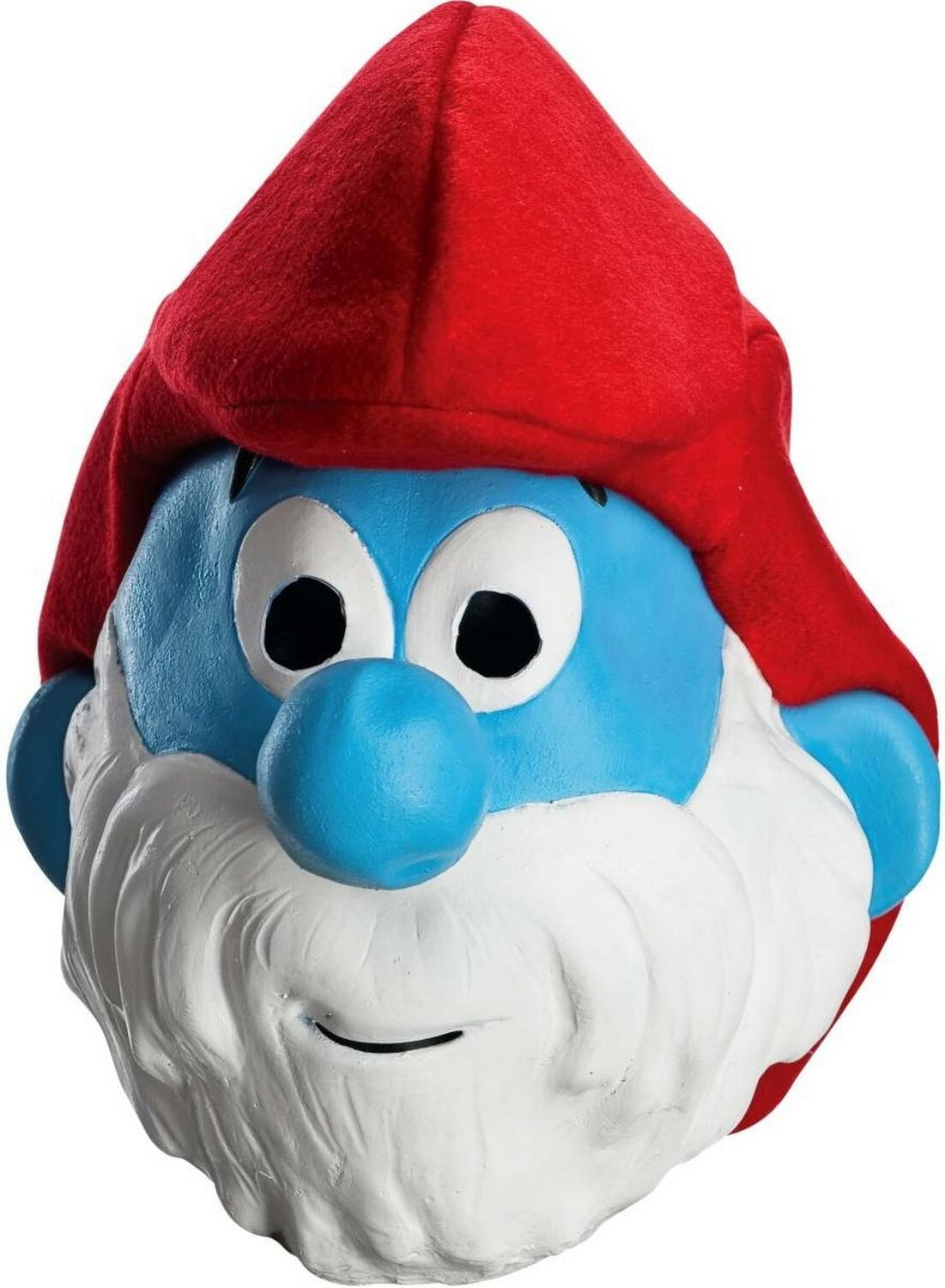 Smurfs: The Lost Village Papa Smurf Adult Costume Half Mask - Walmart.com