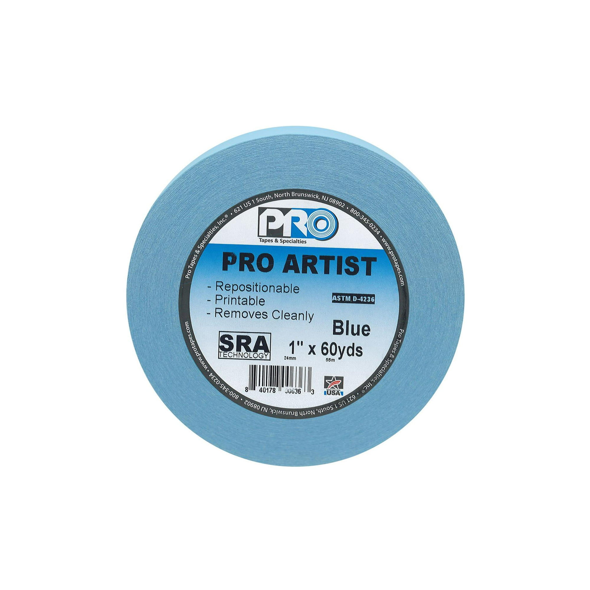 Click here for Protape Pro Tape Artist Tape 1X60yd Blue prices