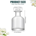 150ml/5oz Clear Round Glass Diffuser Bottle Empty Refillable Storage ...