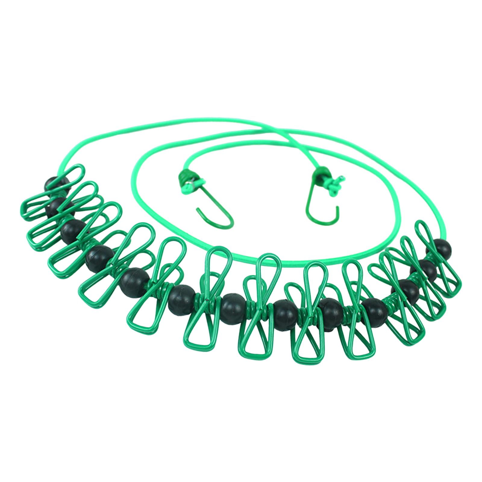 Retractable Elastic Laundry Clothes Line Laundry Clothes Cable Line ...