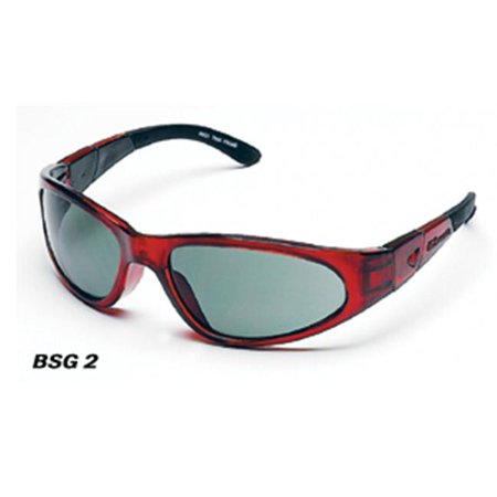 Body Specs BSG-2 CRYSTAL RED.13 Crystal Red Frame Goggles-Sunglasses ...