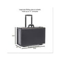 Tufide Rolling Catalog Case, 22 1/4 x 9 x 13 1/2, Black -STB251622BLK ...