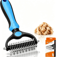 2026 New Double-Sided Deshedding Dematting Tool, Undercoat Rake for ...