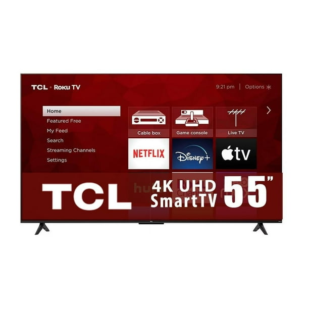 TV TCL 55 Pulgadas Roku 4K Ultra HD Smart TV LED 55S451 | Walmart en línea