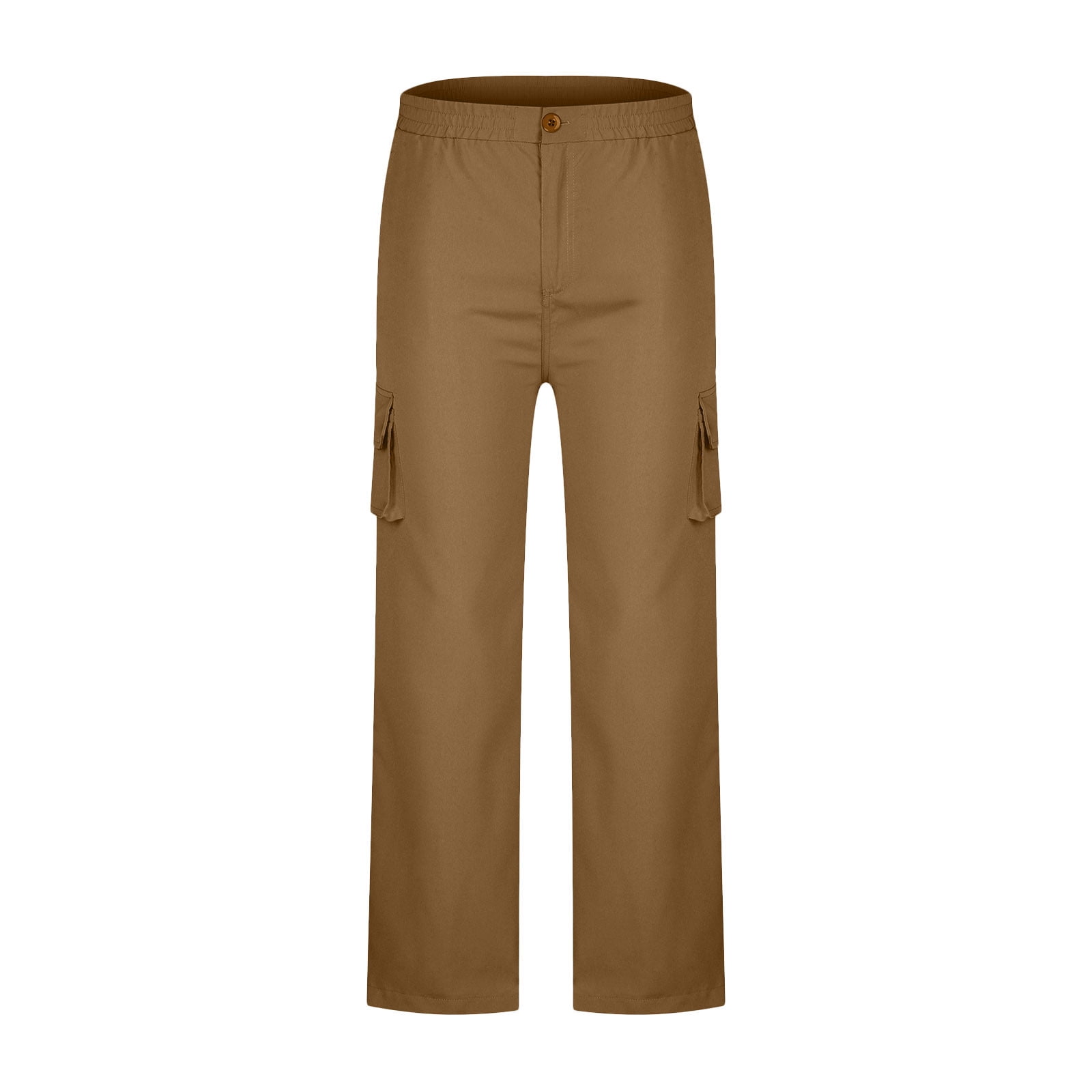 Olyvenn Women's Cargo Pants Trousers Work Wear Solid Combat With 6 ...